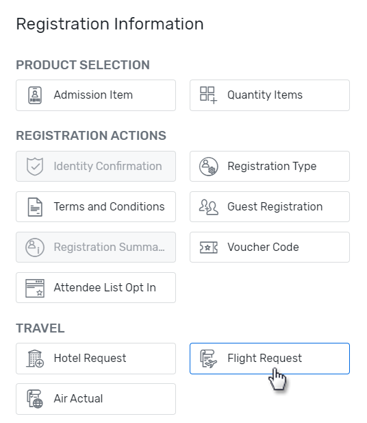 Setting Up Air Requests
