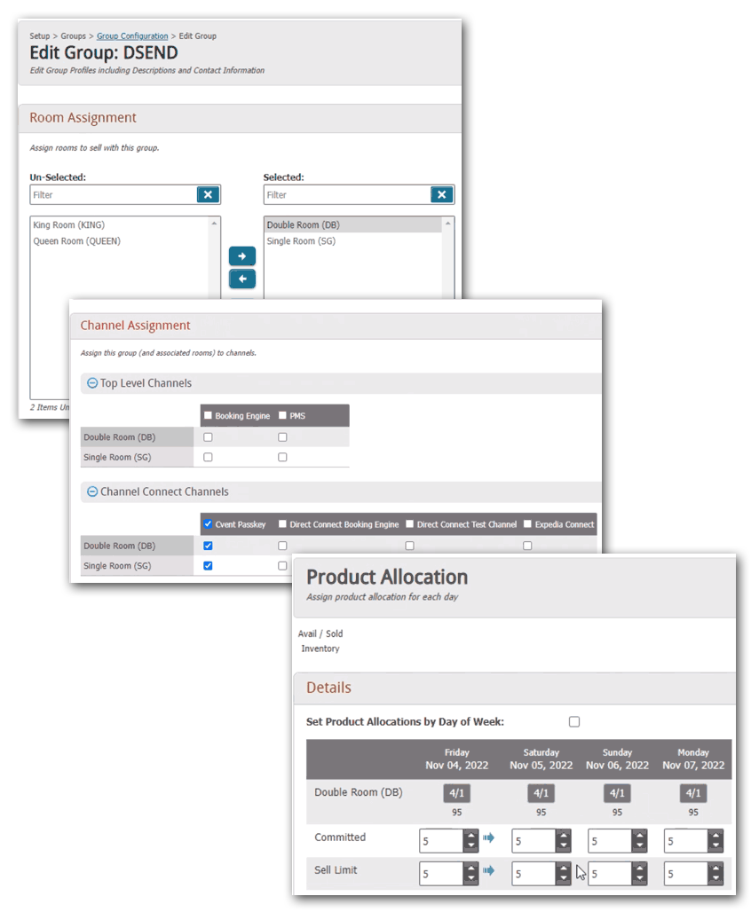 Setting Up GroupLink for the SynXis CR Integration