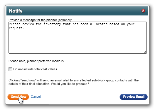 Processing Public Block Requests in Passkey