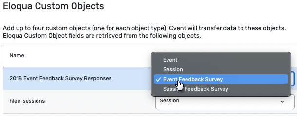 Using Eloqua Custom Objects