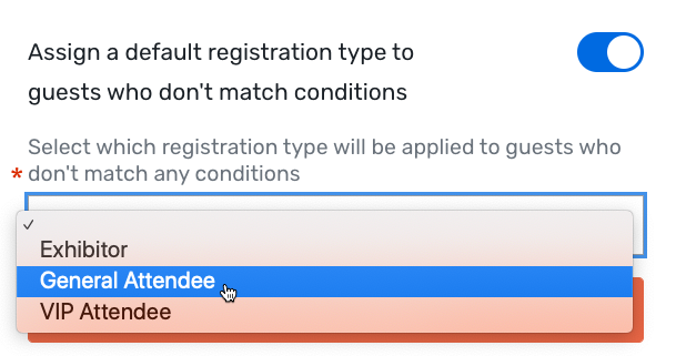 Using a Custom Process to Determine Registration Type
