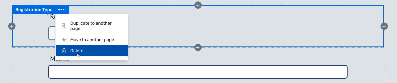 Using a Custom Process to Determine Registration Type