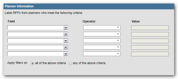 Creating RFP Labels