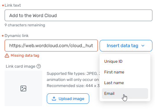 Adding Custom Cards to Your Attendee Hub