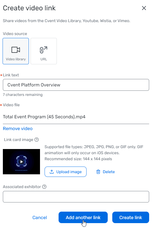 Adding Custom Cards to Your Attendee Hub