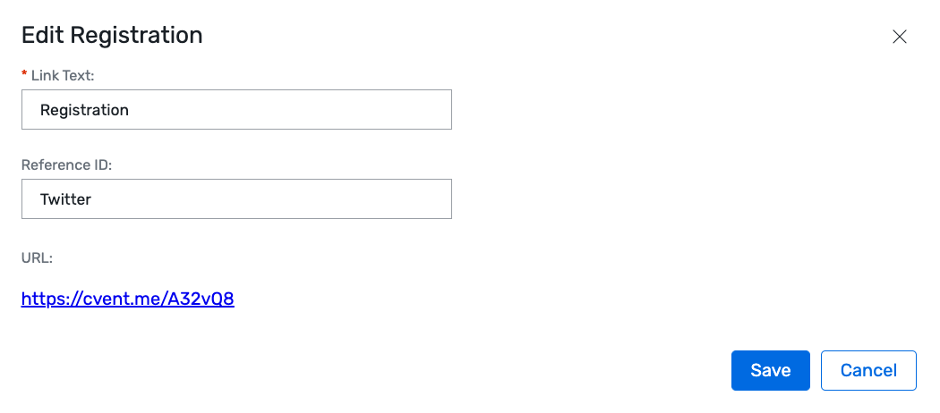 Using Reference IDs in Event