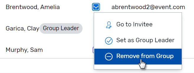 Using Group Registration