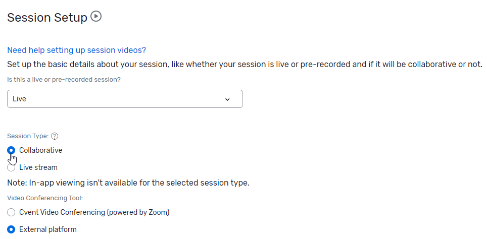 Integrating GoToWebinar with Your Session