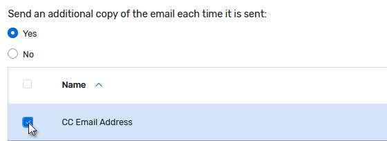 Creating an Event Email