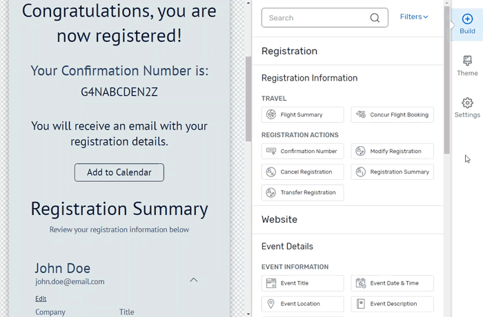 Setting Up Concur Travel in an Event