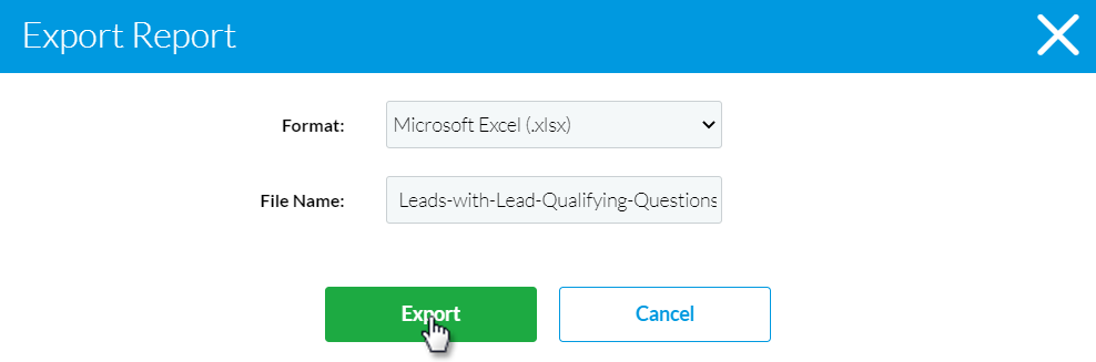 Exporting Your Leads Post-Event