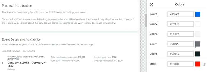 Designing Custom Proposal Templates