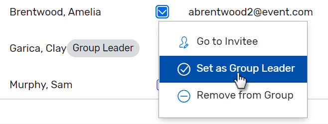 Using Group Registration