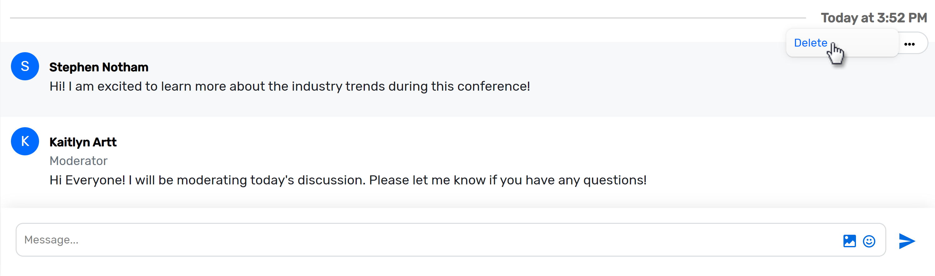 Adding Discussions to Your Attendee Hub
