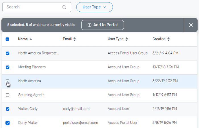 Creating an Access Portal or Public Website