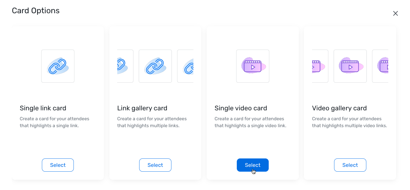 Adding Custom Cards to Your Attendee Hub Website and App