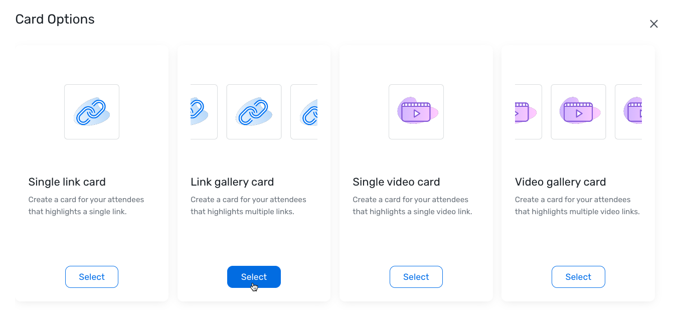 Adding Custom Cards to Your Attendee Hub Website and App