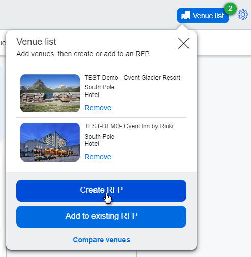 Creating a New RFP in the New Sourcing Experience