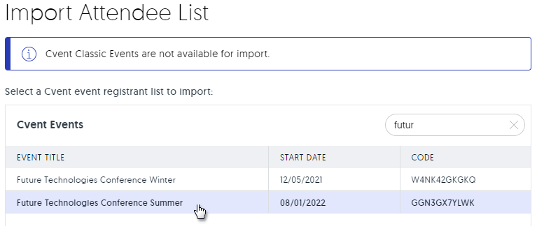 Integrating your Event Registrant List with Event Diagramming