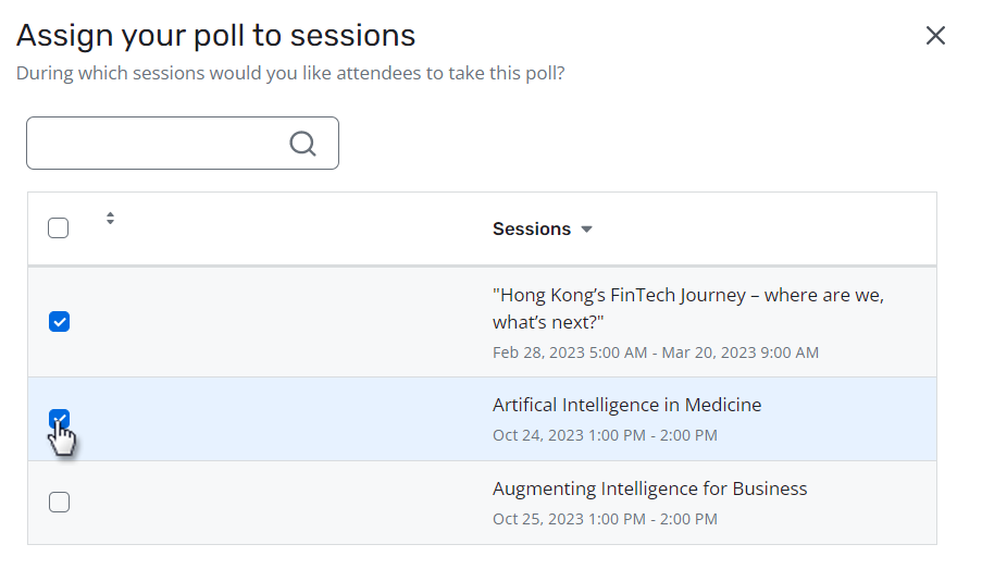 Setting Up Live Polling for Attendee Hub