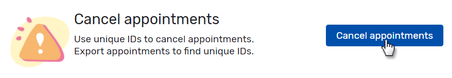 Importing Appointments