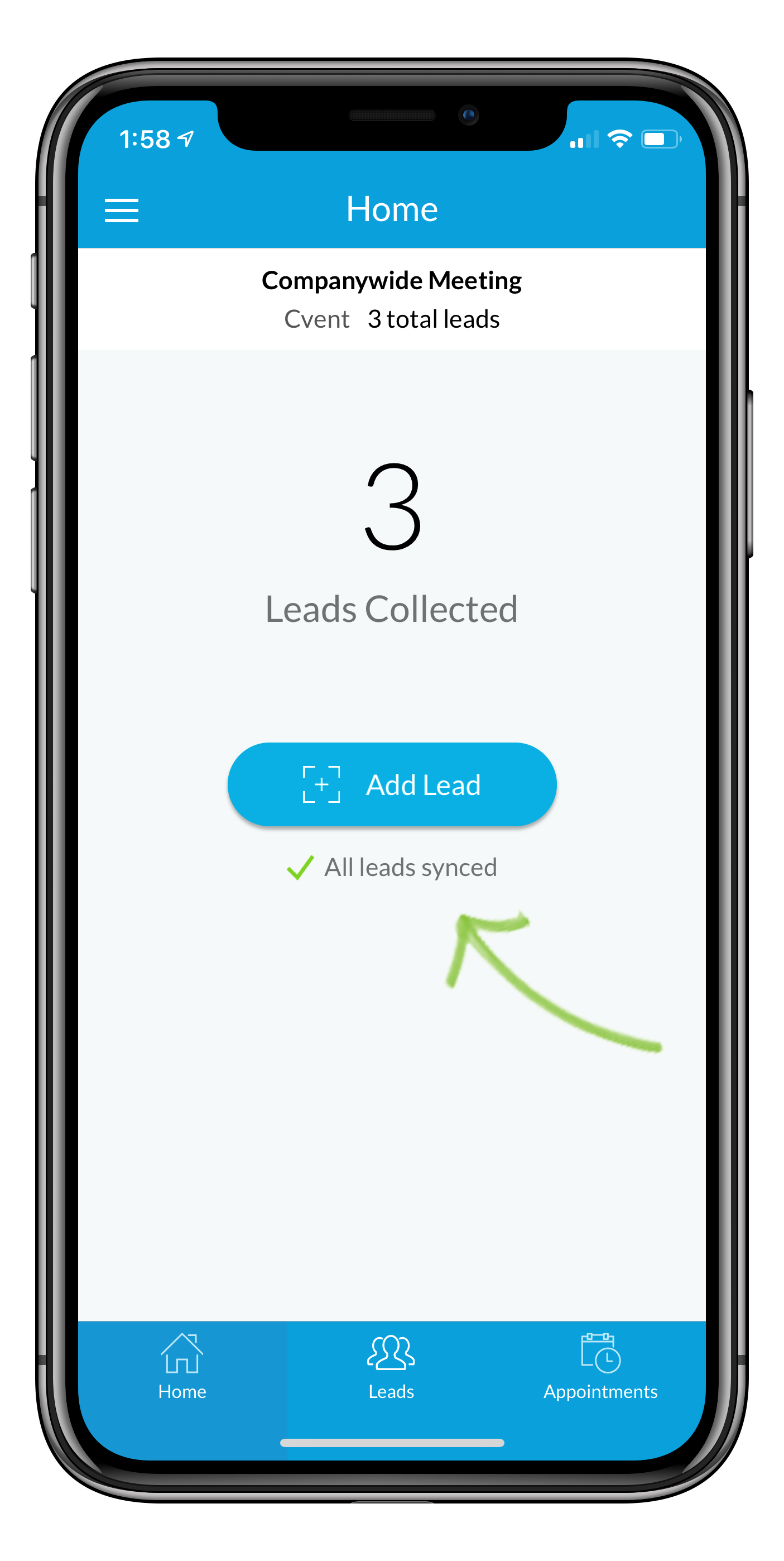 Scanning LeadCapture Leads