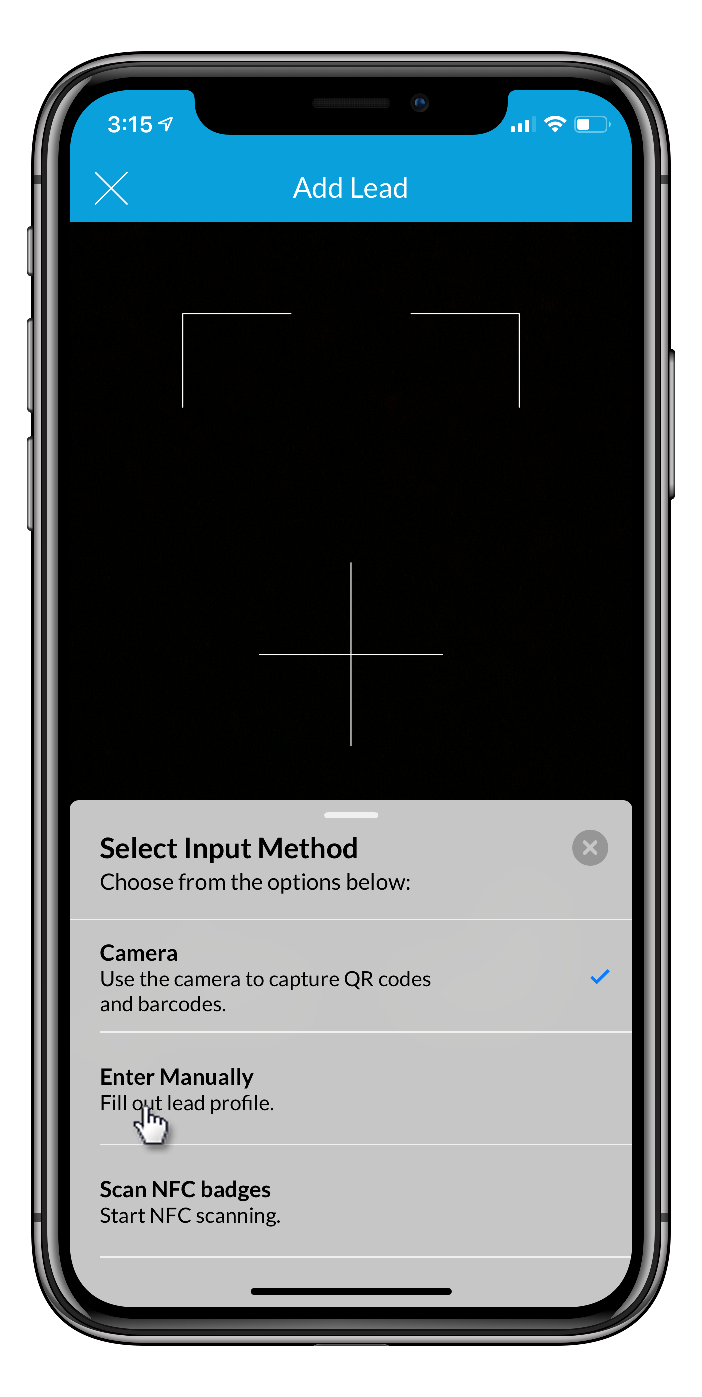 Scanning LeadCapture Leads