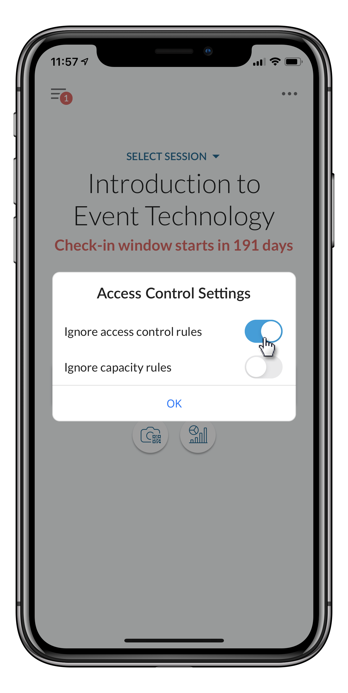 Configuring Access Control in the OnArrival App