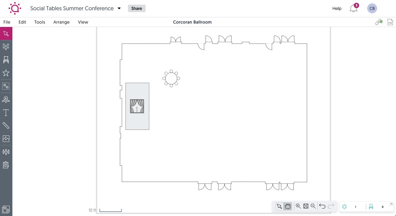Adding, Editing or Deleting Objects in Event Diagramming
