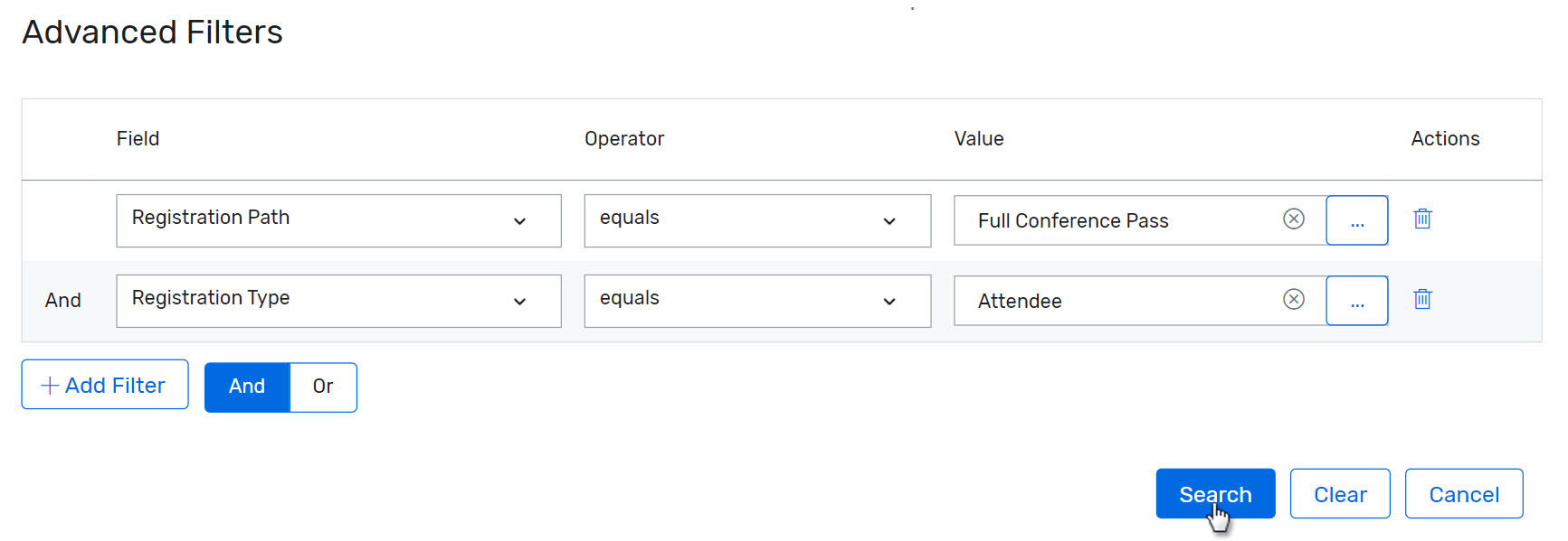 Manually Sending Event Emails