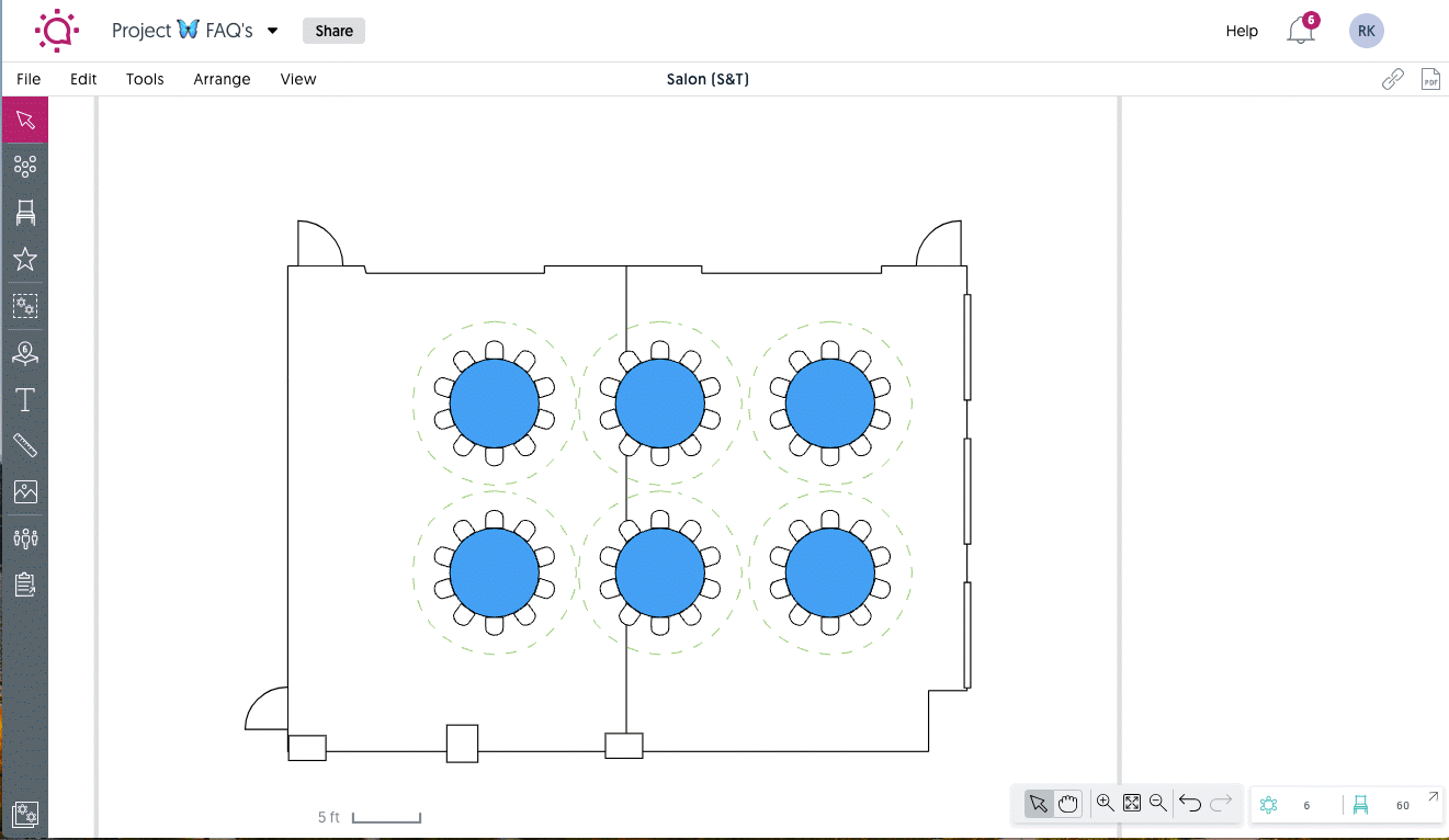 Selecting and Editing Multiple Objects in Event Diagramming