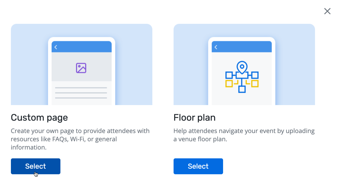 Creating Custom Pages for Attendee Hub