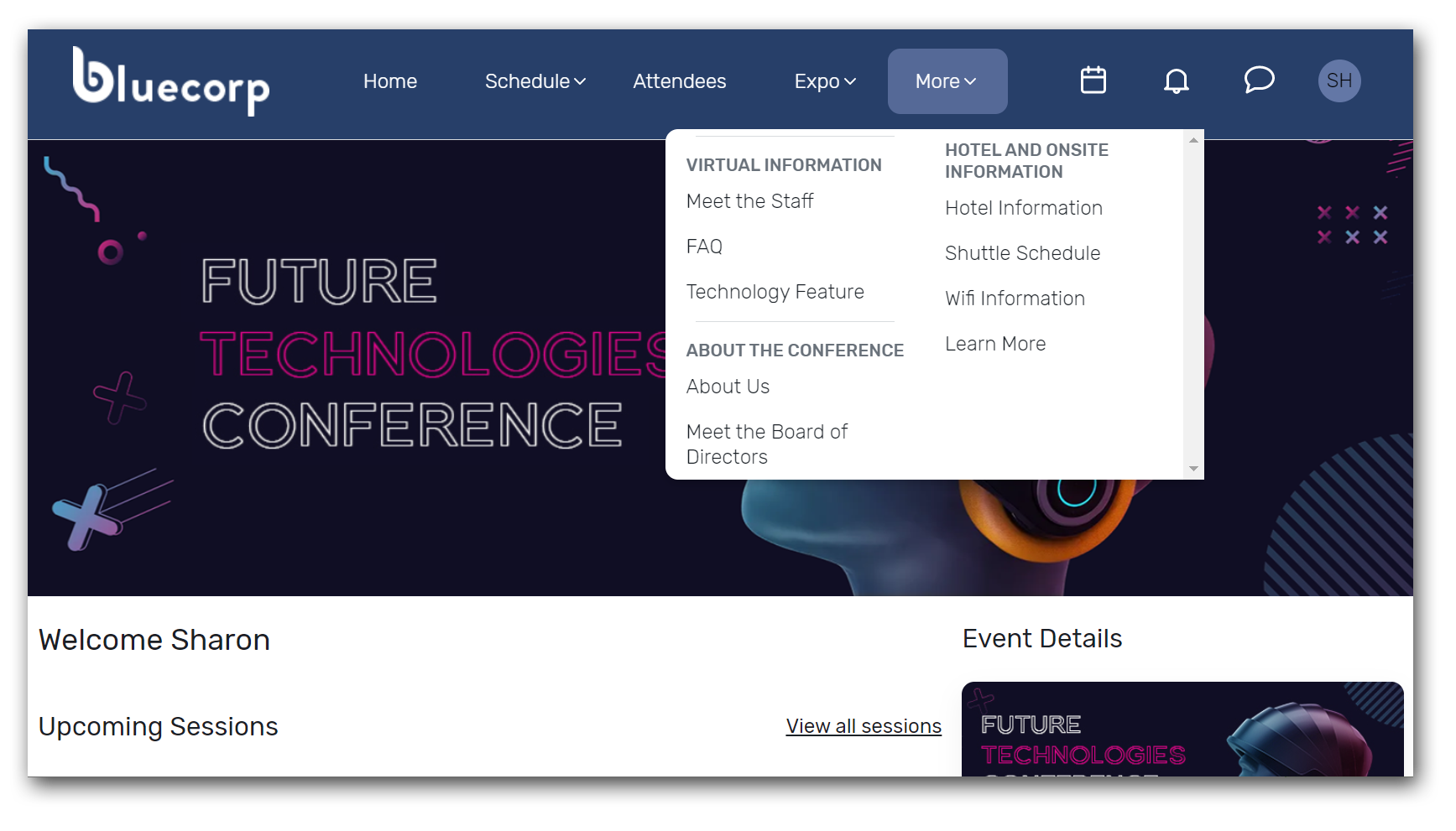 Creating Custom Pages for Attendee Hub