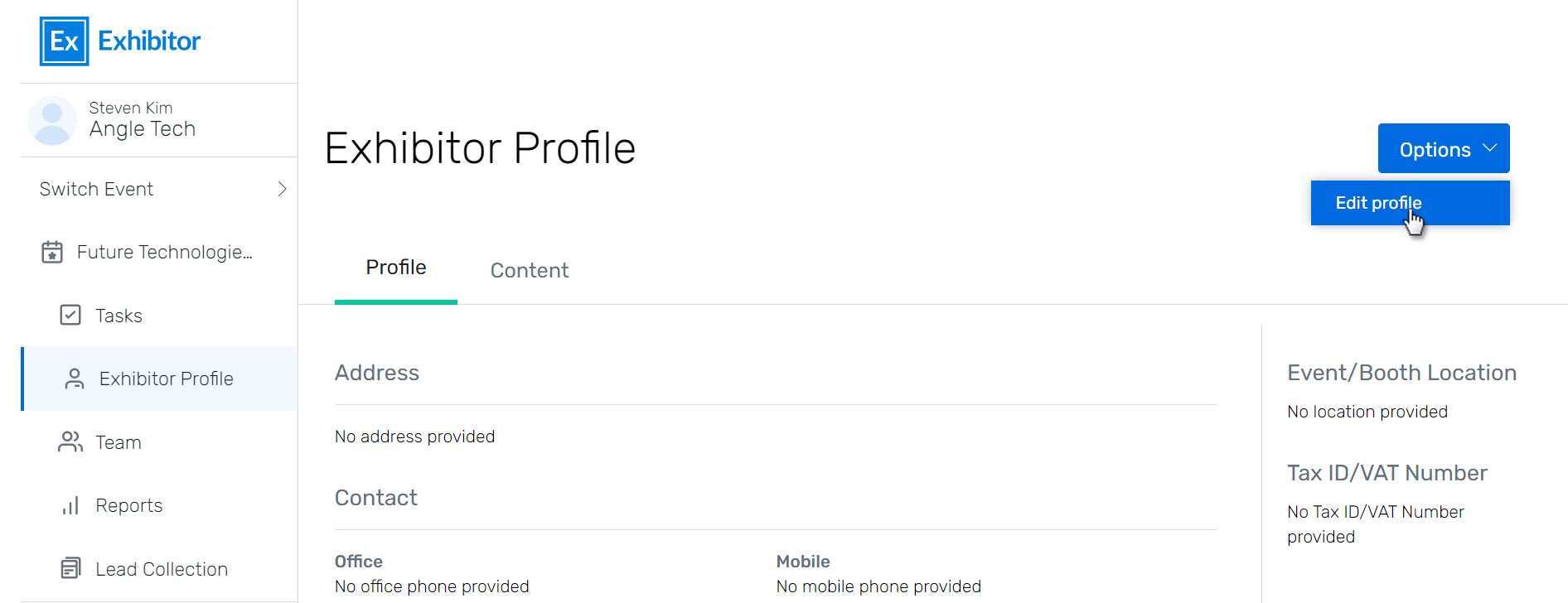 Using the Exhibitor Portal for Attendee Hub