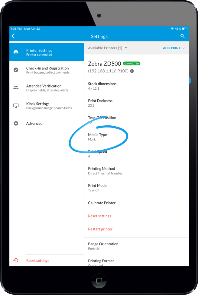 Setting Up Your iPad, Zebra Printer, and OnArrival App to Use With a ...