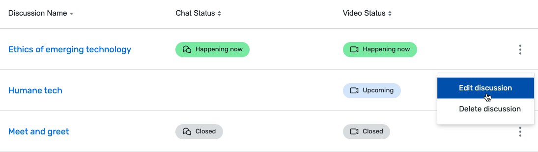 Adding Discussions to Your Attendee Hub
