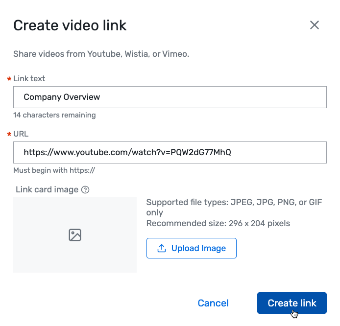 Adding Web or Video Links to Your Attendee Hub Website and App