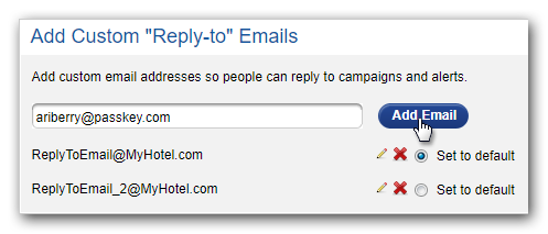 Setting Up Reply-To Email Addresses in Passkey