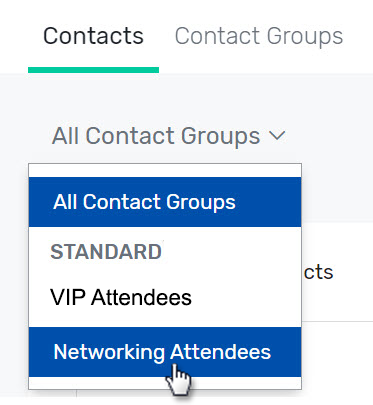 Managing Contact Groups