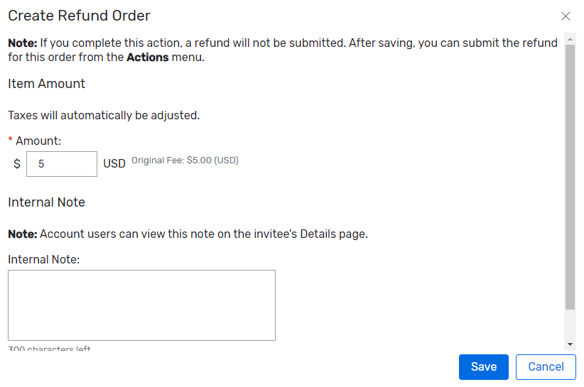Refunding an Item That Wasn't Automatically Refunded