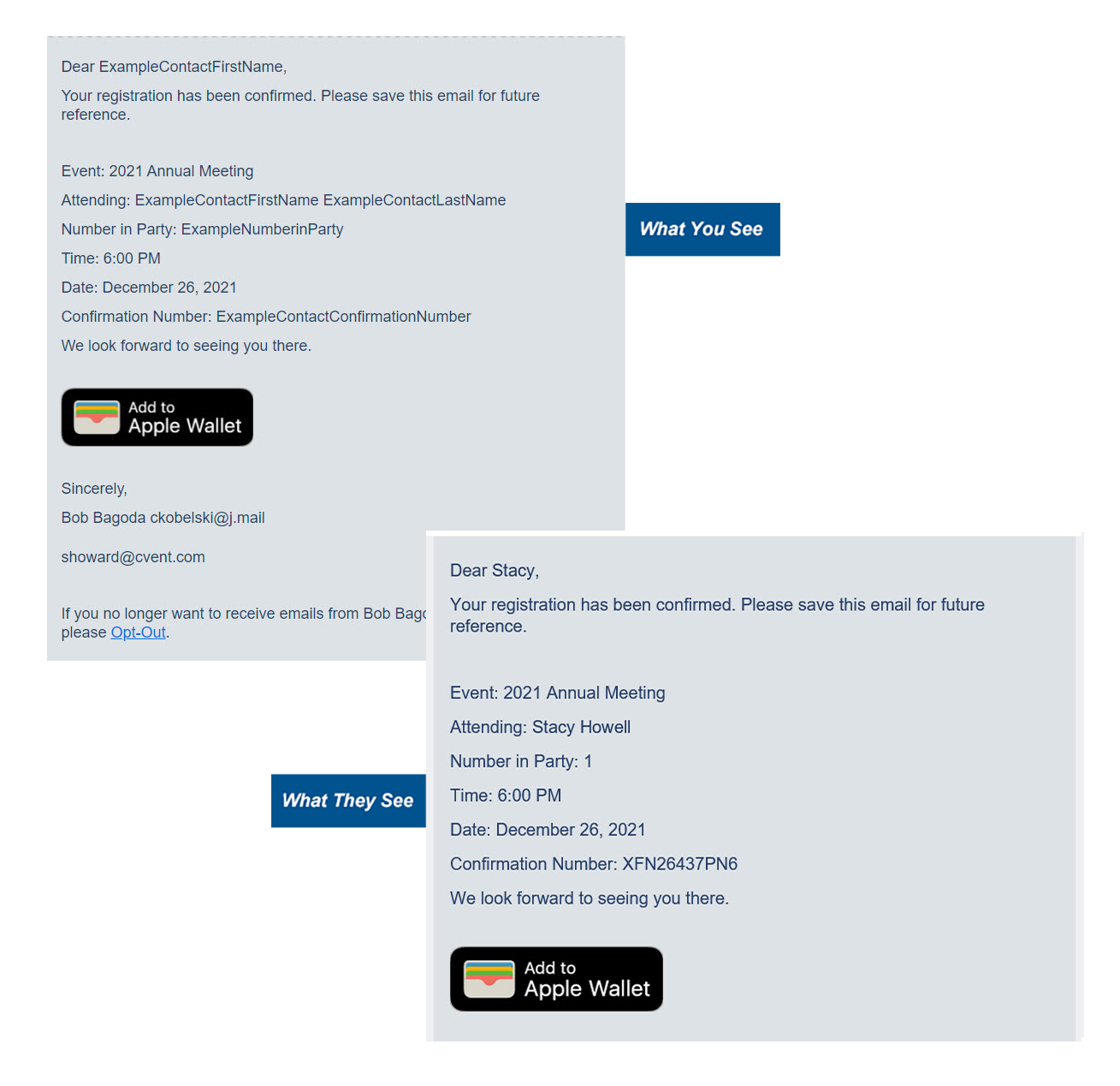 Using Data Tags in Event