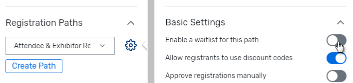 Managing Waitlisted Invitees