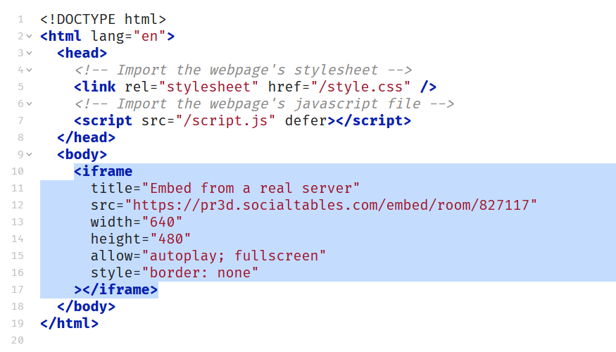 Adding Photo Realistic 3D Diagrams to Your Venue's Website