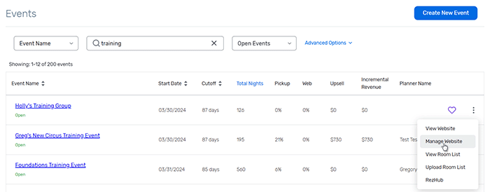 Using the Passkey Home Page