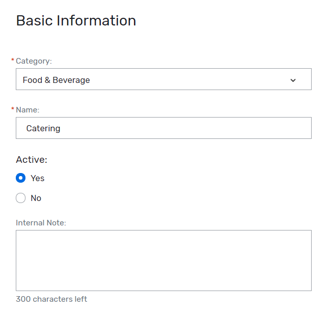 Configuring Budget Settings
