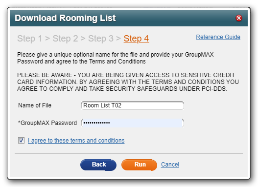 Using the RezHUB RoomList Download Wizard
