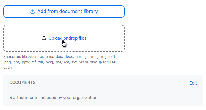 Creating a New RFP in the New Sourcing Experience