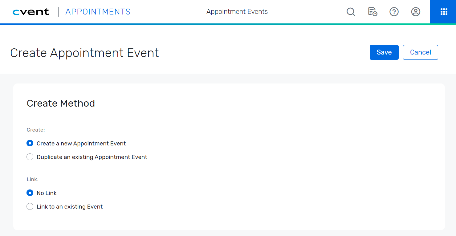 Creating an Appointments Premium Event