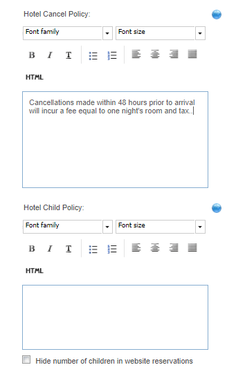 Managing Advanced Options for Hotels in Passkey Events