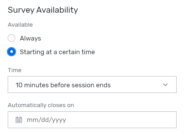 Preparing Your Feedback Survey for the Attendee Hub